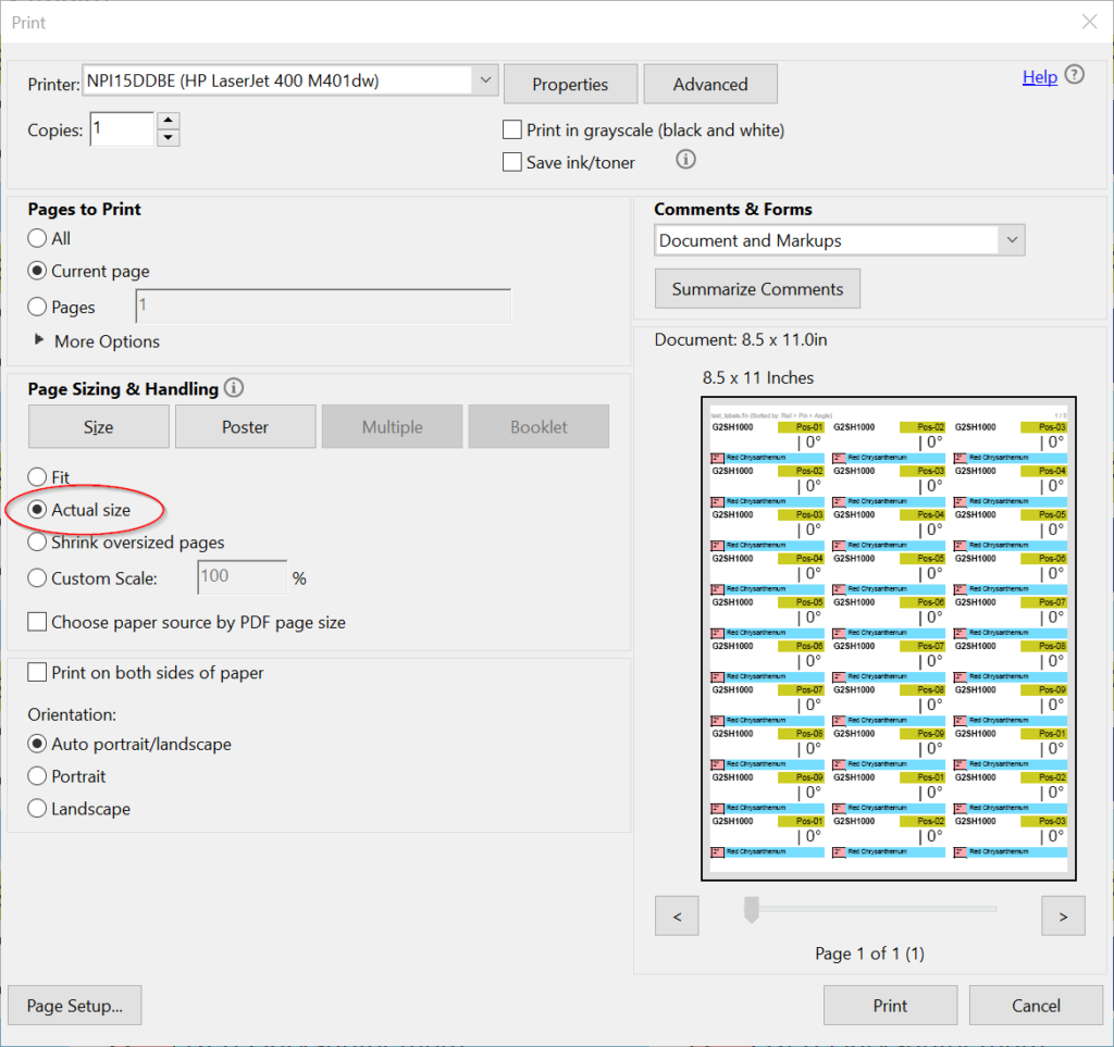 Why don't my labels align with the stickers? - Finale 3D