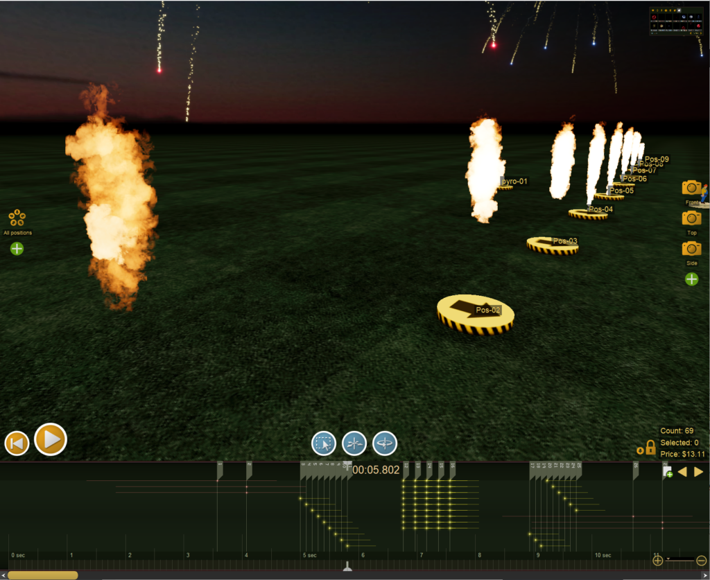 Flame fixtures basic instructions - Finale 3D