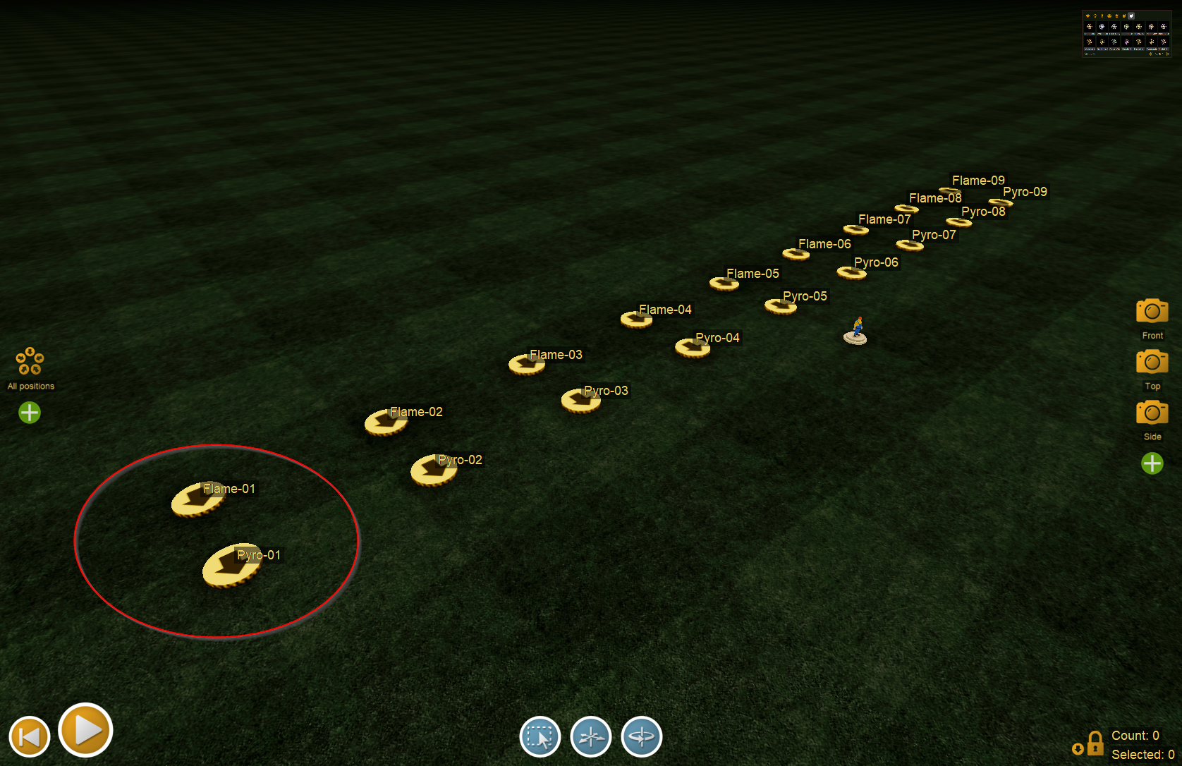 Flame fixtures basic instructions - Finale 3D