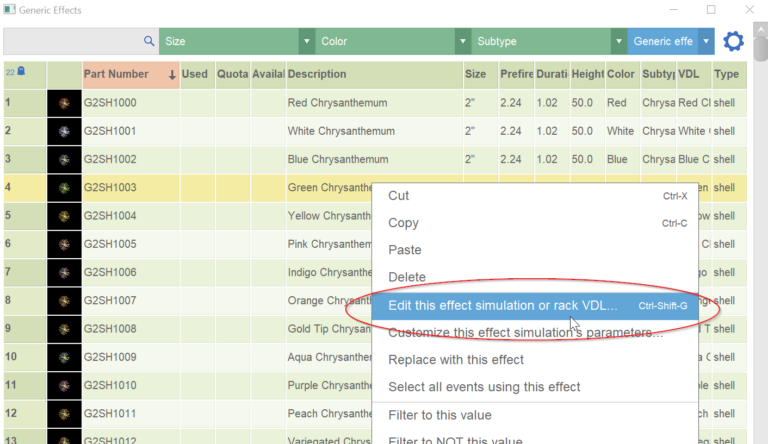Effects basic instructions - Finale 3D