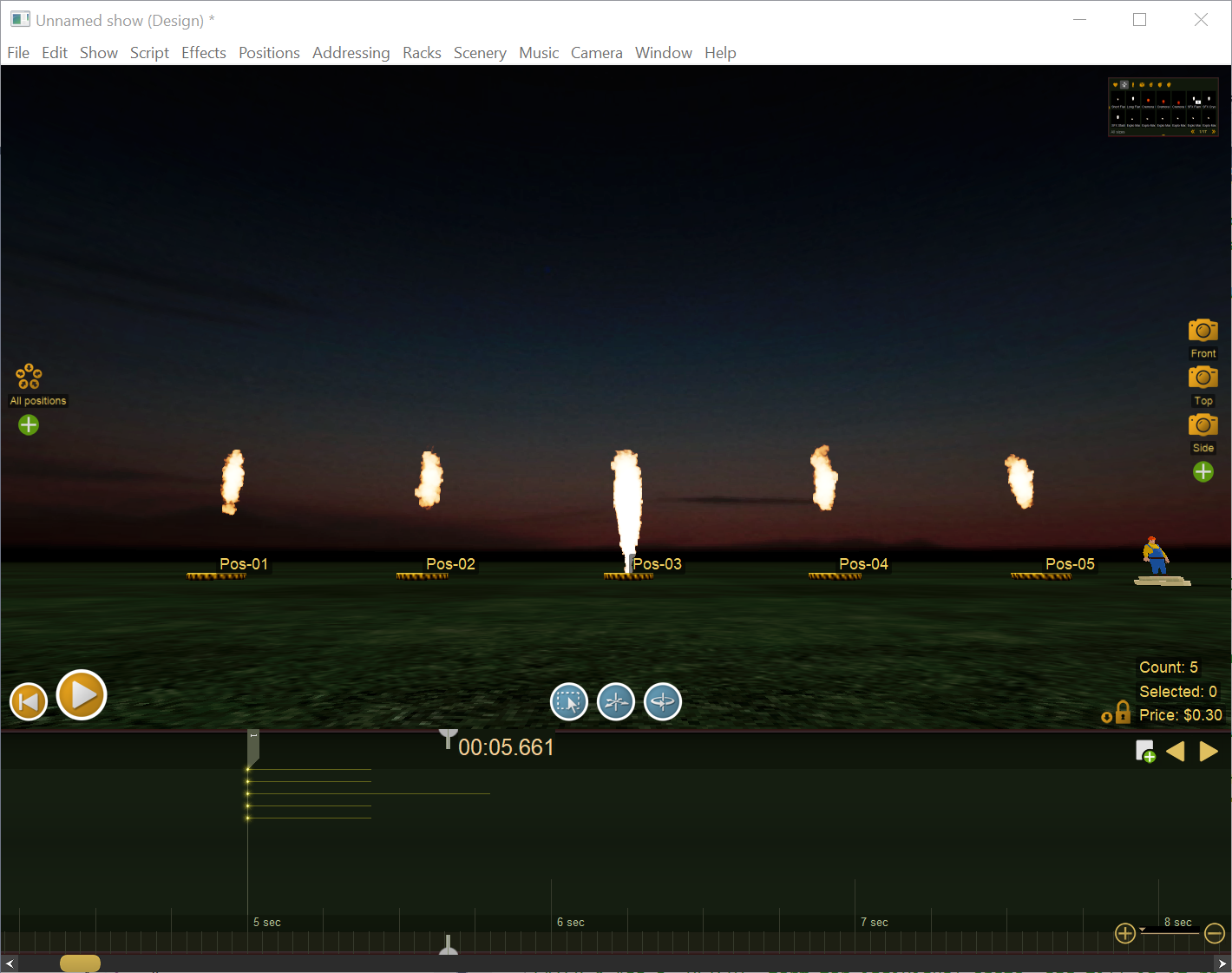 Flame fixtures basic instructions - Finale 3D