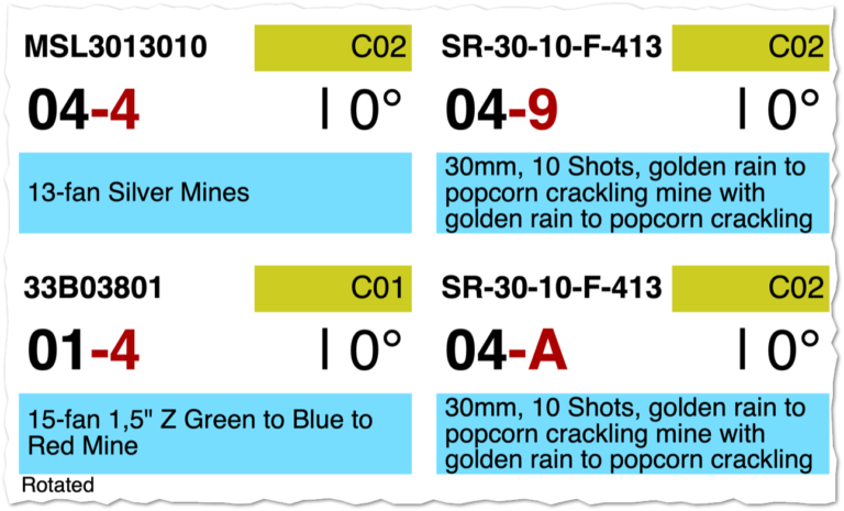 Labels basic instructions - Finale 3D