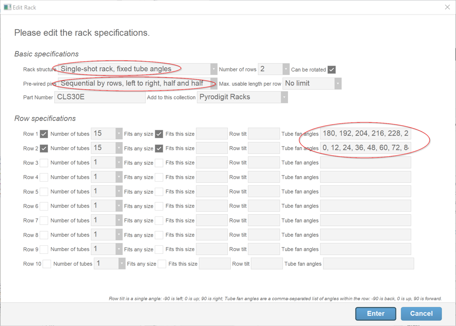 Circle racks - Finale 3D