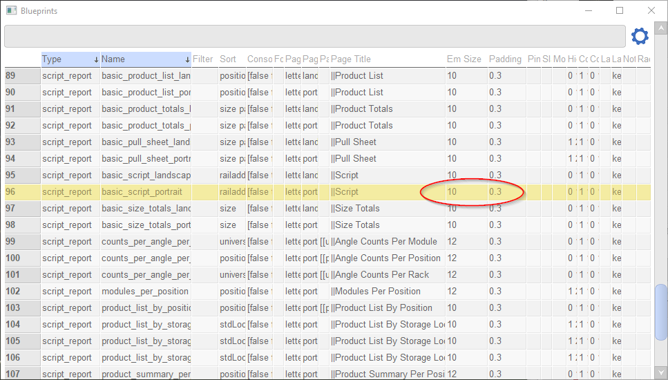 Report font size and column widths (Hobbyist) - Finale 3D