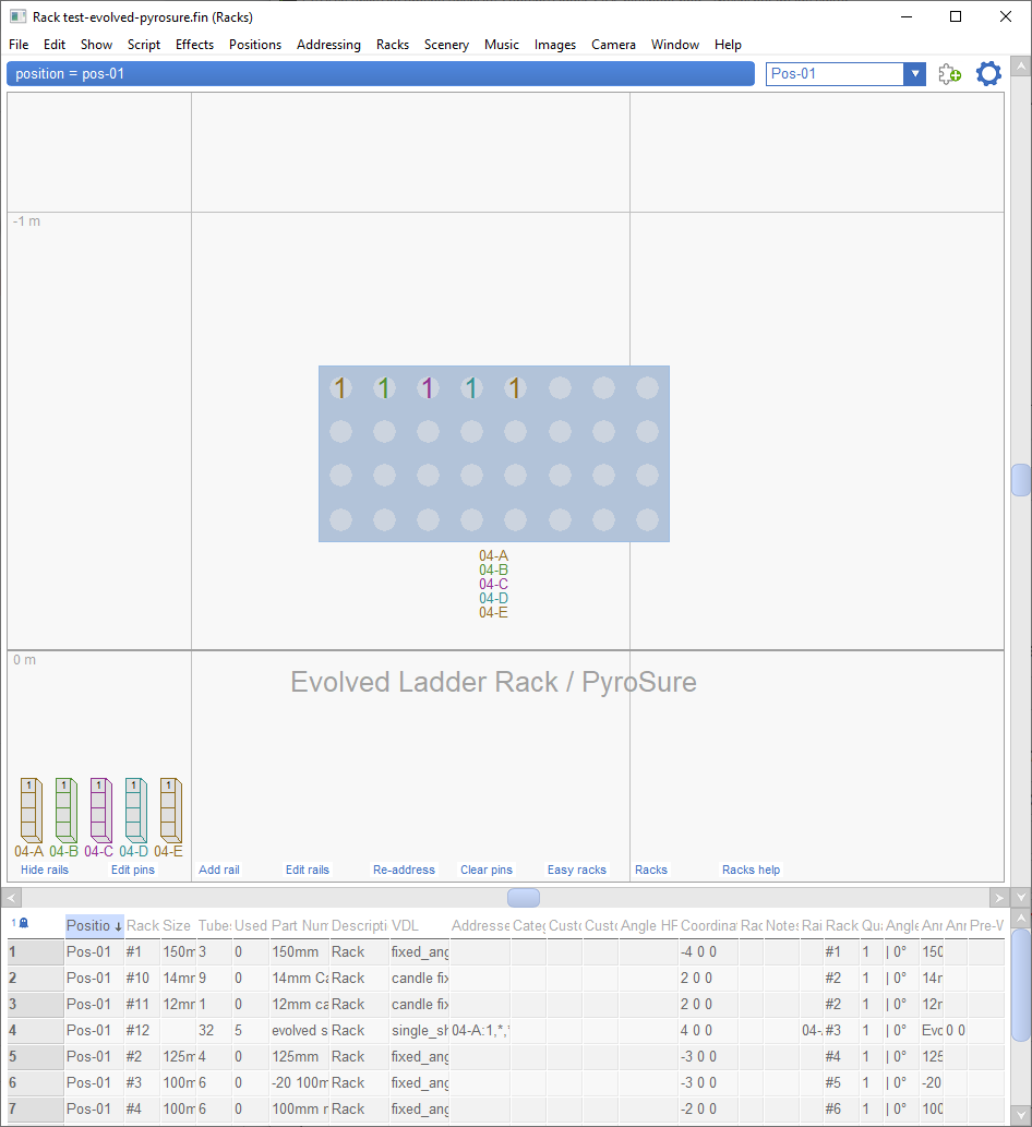 Ladder racks - Finale 3D