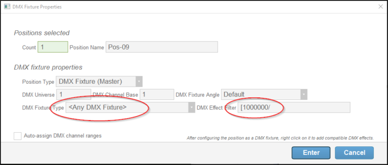 Standard Effect IDs and Standard Fixture IDs - Finale 3D