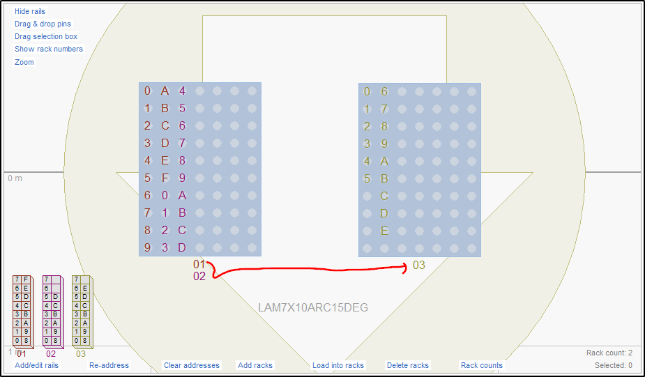 Avoiding gaps in module number sequences when sorting by angle (Same ...