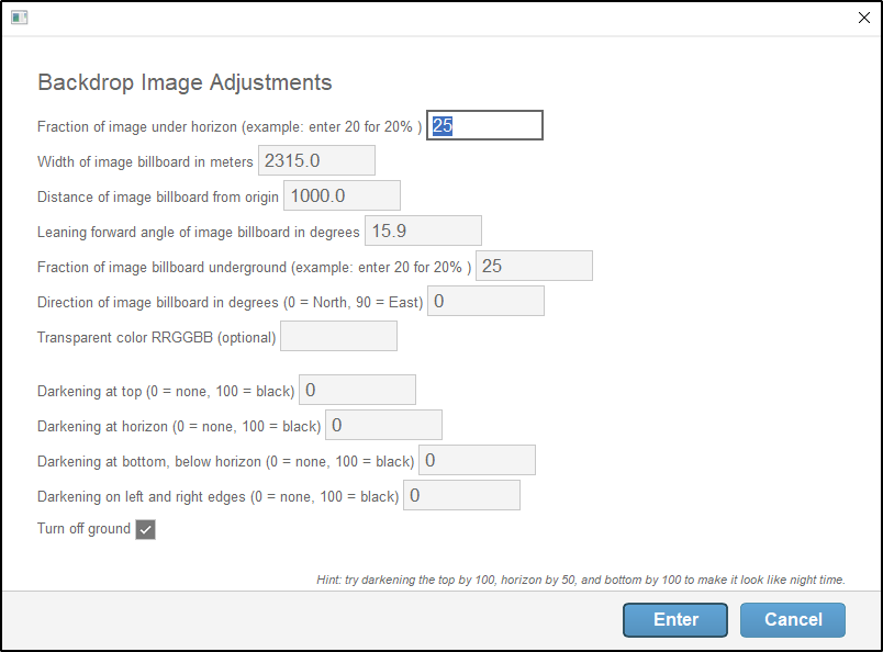Background images basic instructions - Finale 3D