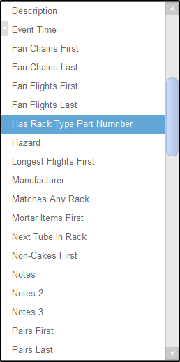 Rack Type part numbers - forcing an effect into a specific kind of rack ...
