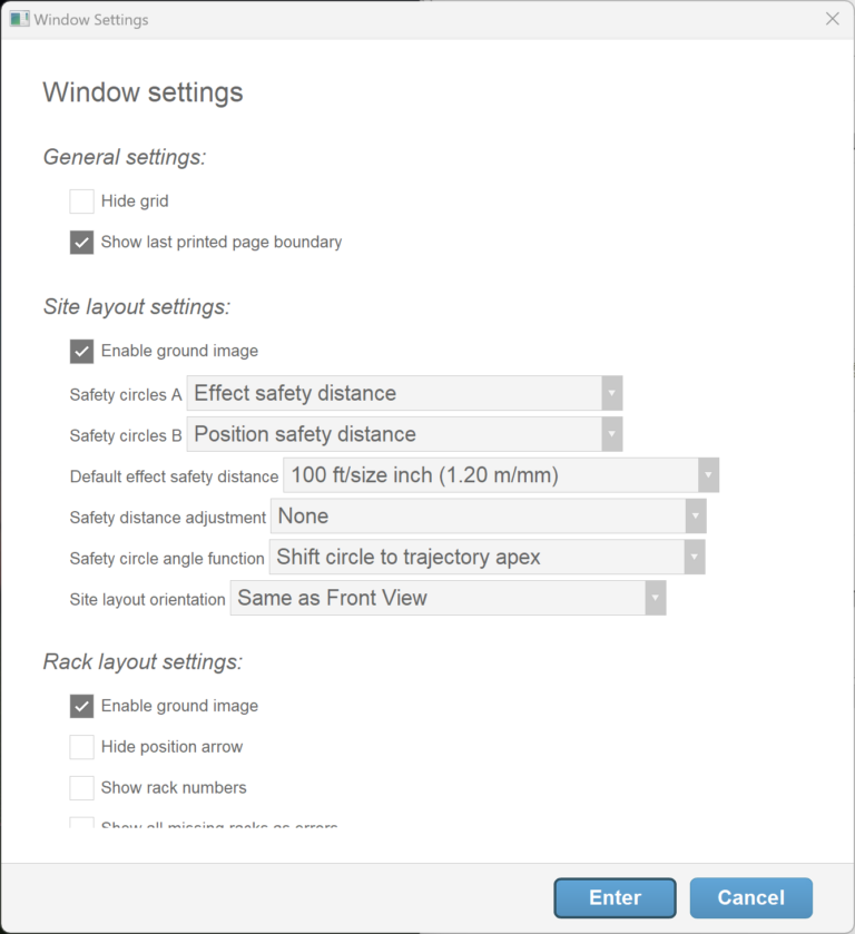 Site layout diagrams basic instructions - Finale 3D
