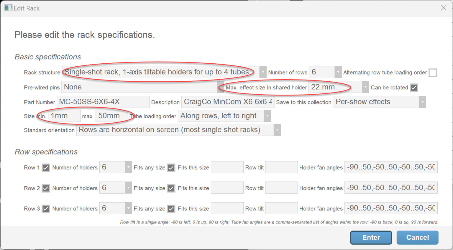 Multi-load single-shot racks - Finale 3D